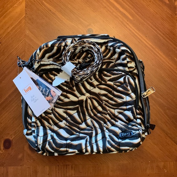 lug | Bags | Lug Ranger 2 Crossbody Bag Zebra Print Nwt | Poshmark